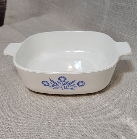 Corningware | Kitchen | Vtg Corning Ware Pyroceram Blue Cornflower No ...